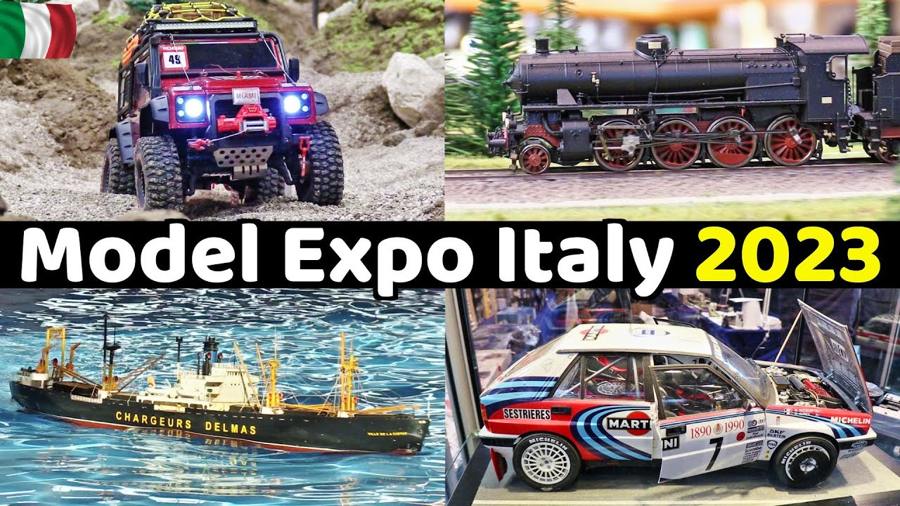 Model Expo Italy 2023 - Verona - Highlights - Boats, Trucks, RC drift ...