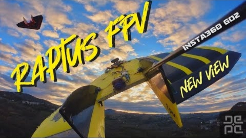 RaptuS FPV + Insta360 Go2 - Modellismo.tv