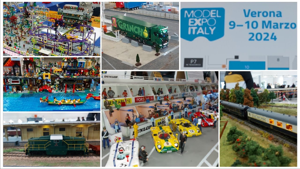 MODEL EXPO ITALY Verona 9-10 Marzo 2024 Giro completo - Modellismo.tv
