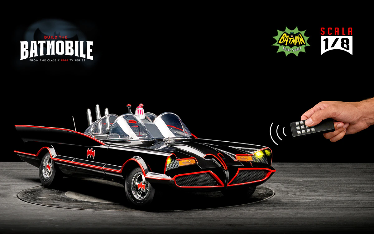 DC Batmobile 1966 DeAgostini - Modellismo.tv