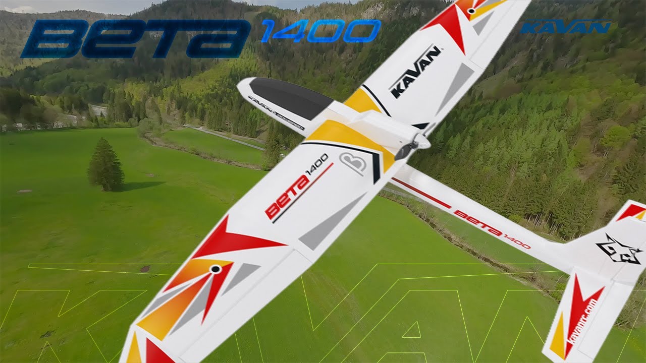 KAVAN Beta 1400 - Beginner RC Glider - Modellismo.tv