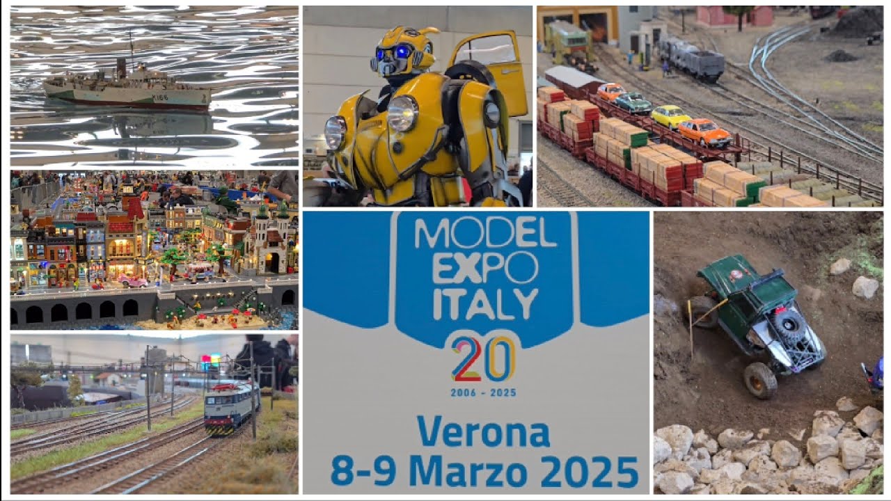 Model Expo Italy 2025 Verona 8-9 Marzo - Giro completo della fiera ...